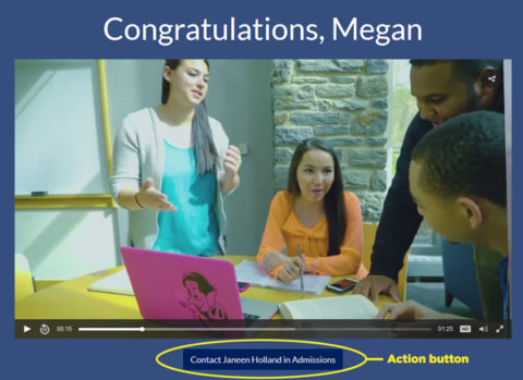 Action buttons: A powerful addition to personalized video | Allied Pixel